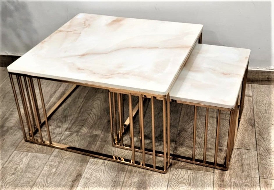 Golden Nesting Center table TMT ( 02 ) – The Maple Tree